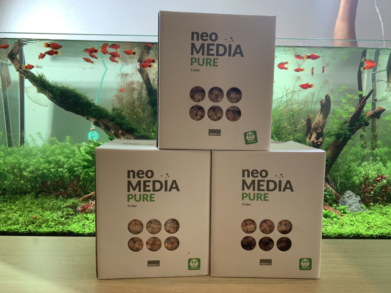 Vật liệu lọc Neo Media PURE-5L Premium - Sun Aquarium Neo Media Premium ...